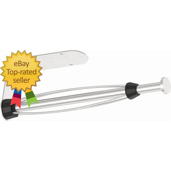 Paper Towel Holder Under Cabinet Brushed Nickel Wall Mount Paper Towel ...