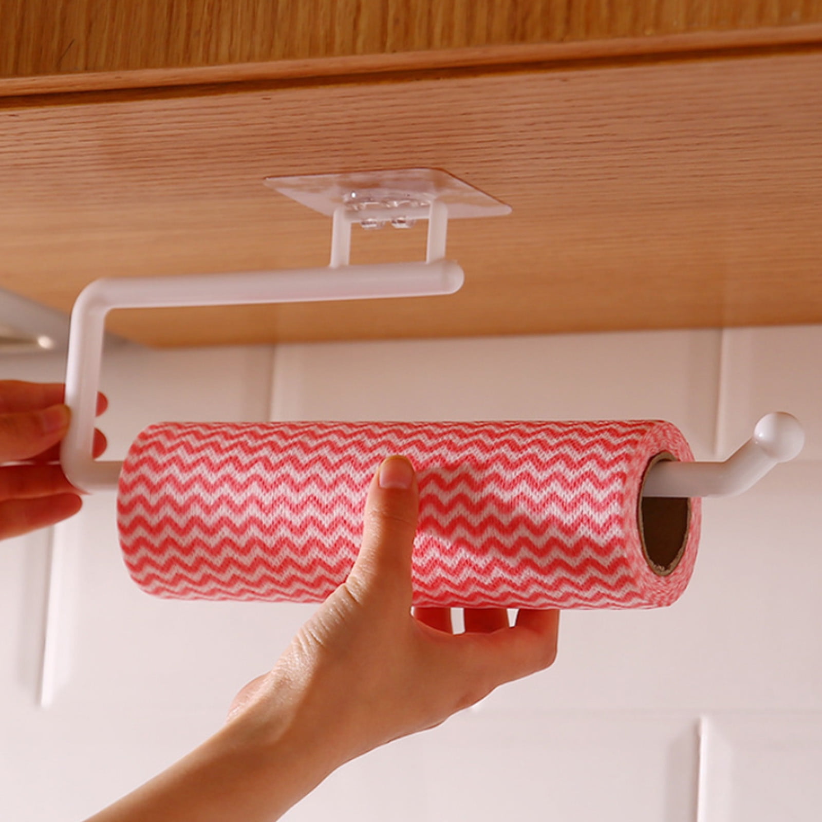 Paper Towel Holders, Wall Mounted Paper Towel Rack Under Cabinet for ...