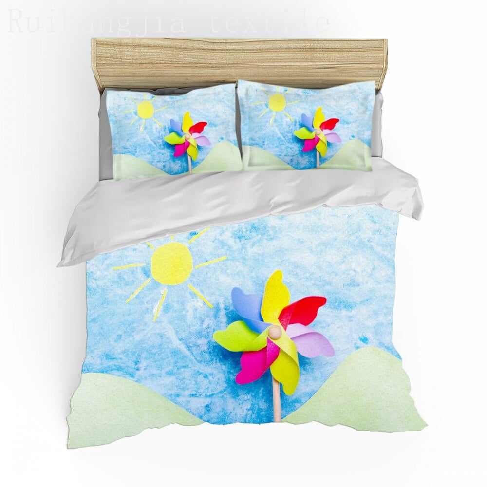 Paper Toy Origami Craft Sailing Ship Plane Thousand Paper Crane Duvet ...