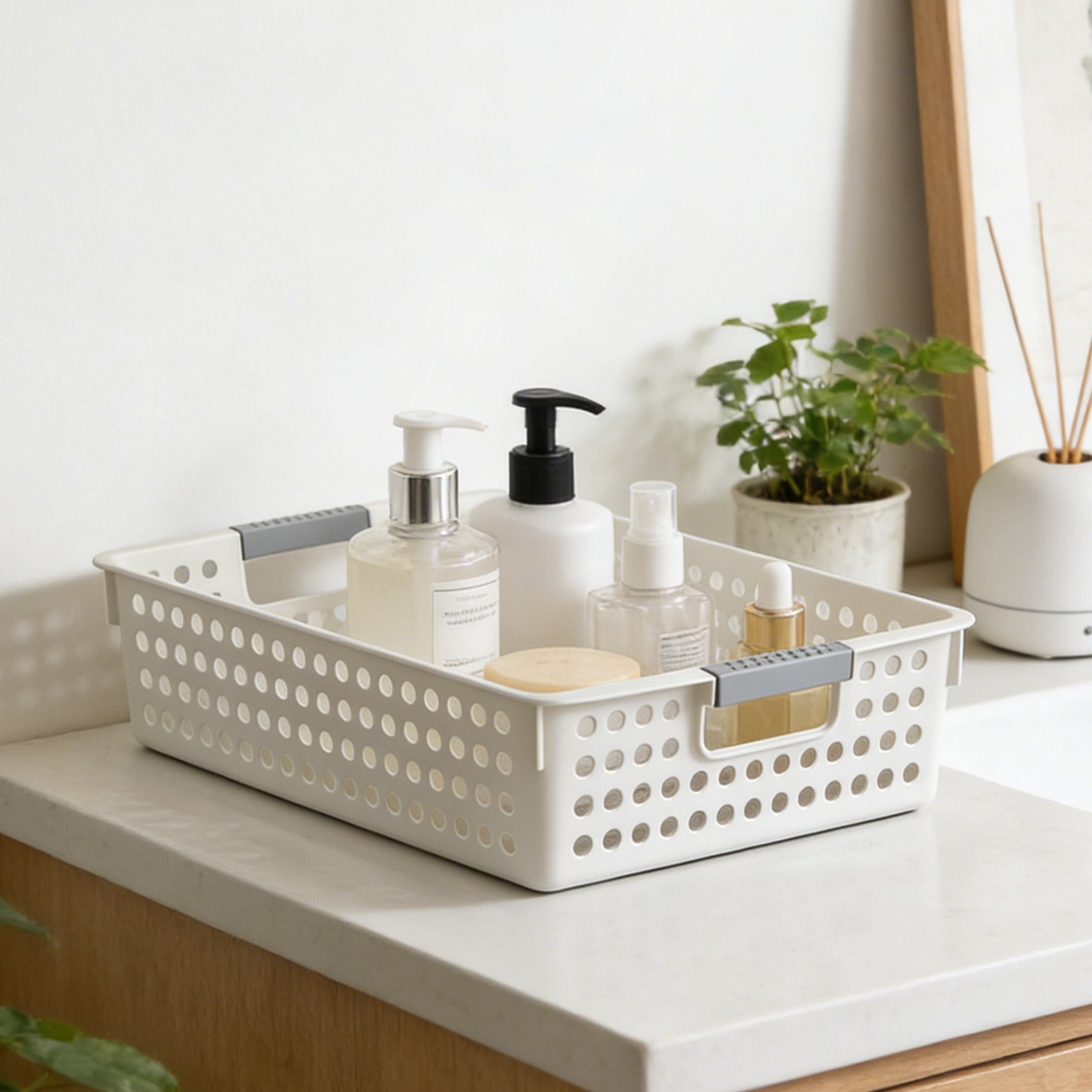 Paper Trays for Classroom with Grip Handles,Book Baskets for Library ...