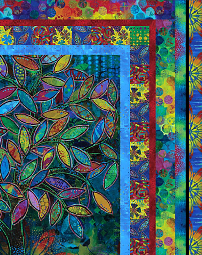 Paper Trees - Quilt Kit -Sue Penn - Free Spirit - Forest - Walmart.com