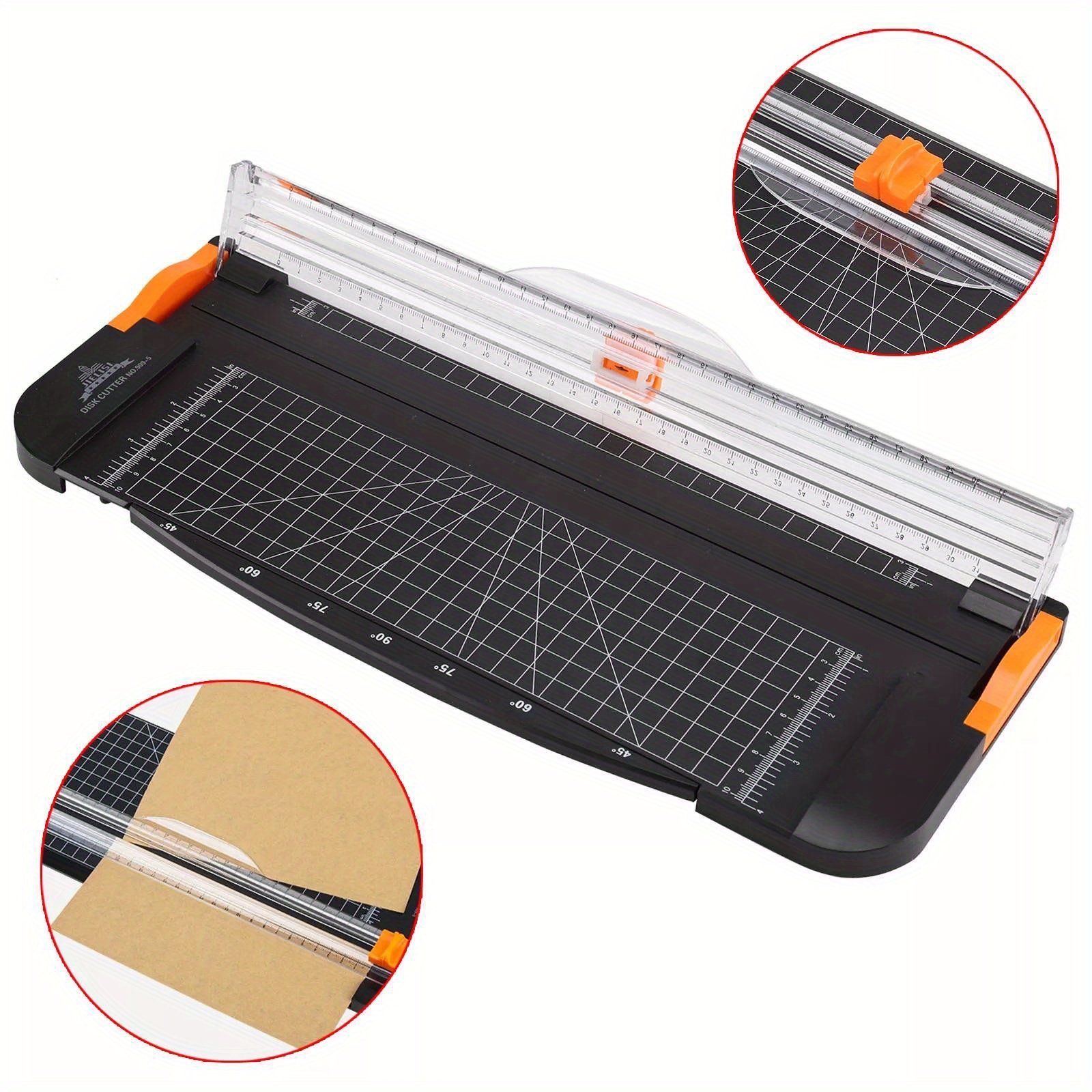 Paper Trimmer A4 Paper Cutter 12 Inch Rotary Paper Trimmer Portable ...