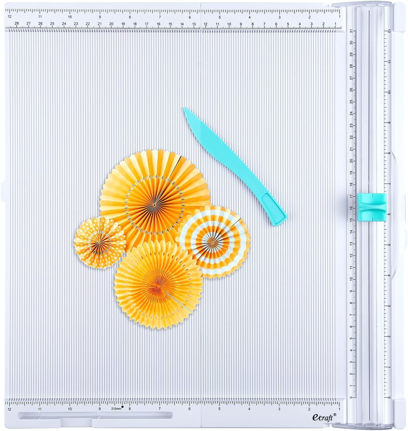 Paper trimmer Scoring Board: 12 x12 inch craft paper cutter - folding ...