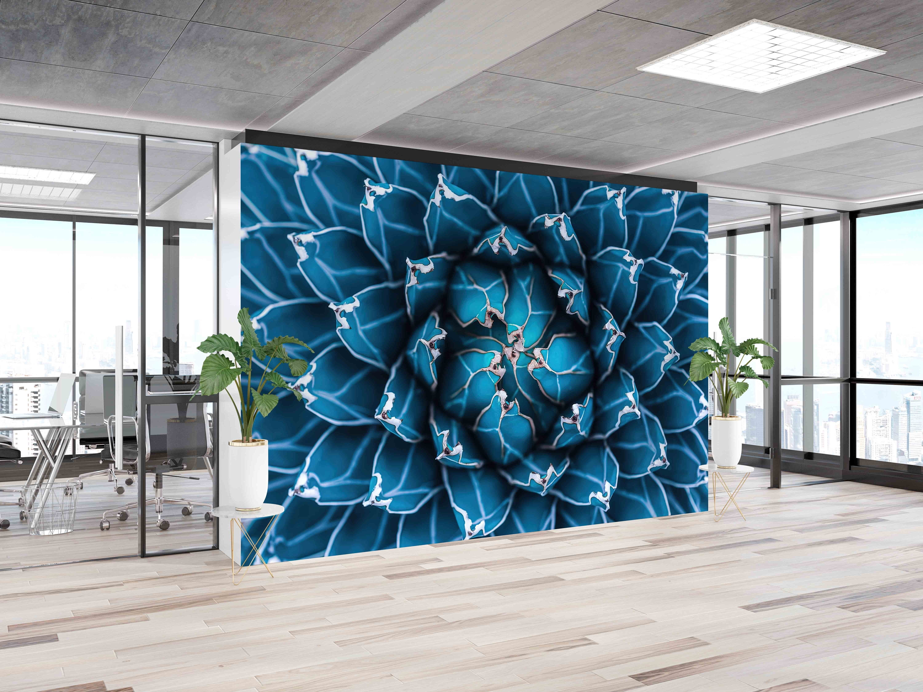 Paper Wall Art Cactus, Wallpaper Wall Art, Floral Wallpaper, 3d ...