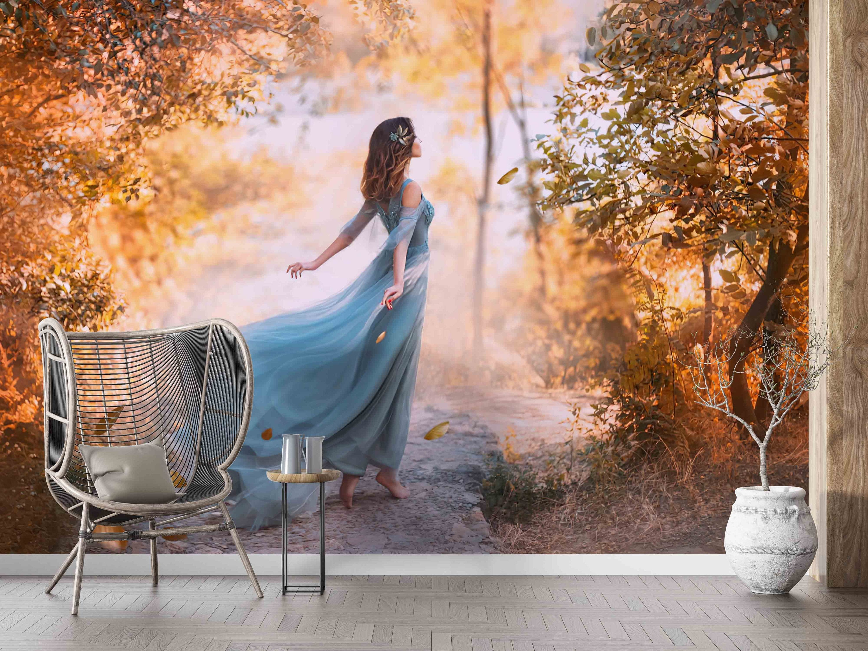 Paper Wall Art Girl Wall Art, 3d Wallpaper, Modern Wallpaper, Beautiful ...