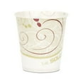 Waxed Paper Water Cups, 5oz, 100/Pack, Cold Drink, Multi-Colored Design ...