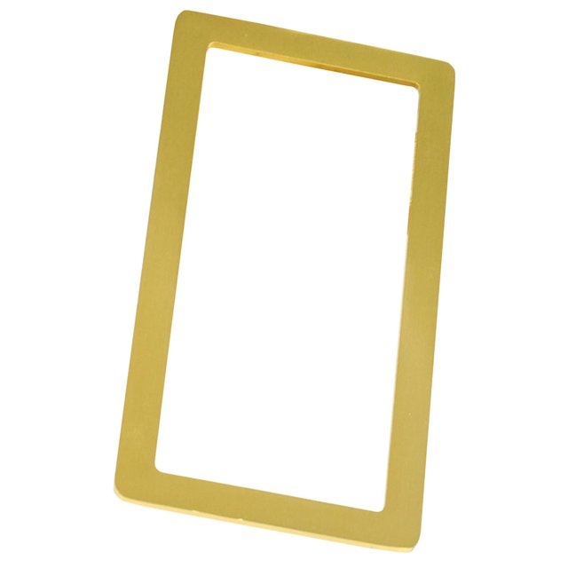 ifundom Golden Rectangular Frame Paper Weight For Desktop Decoration ...