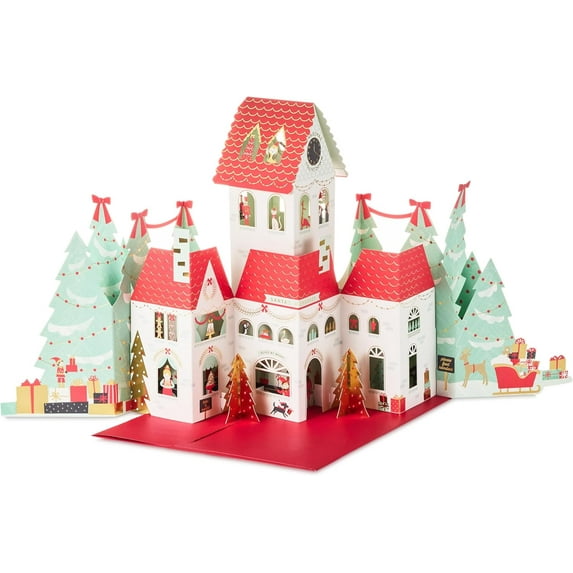 Paper Wonder Pop Up Jumbo Christmas Card Holiday Tabletop Decor ...