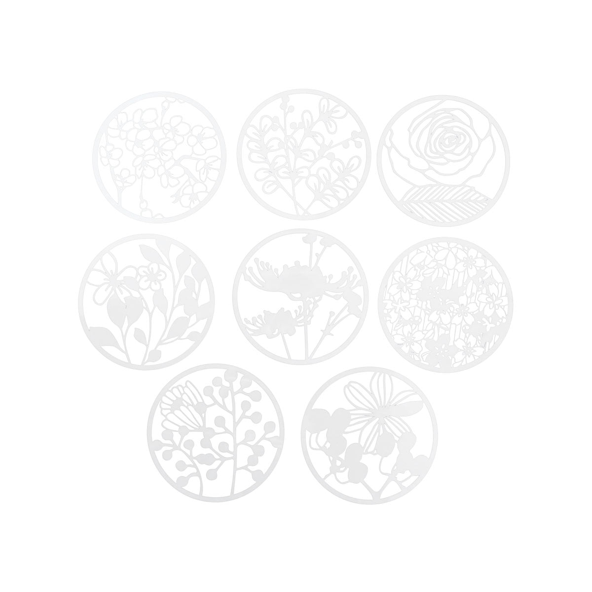 Paper-cut Template Diy Paper Template Flower Painting Templates ...