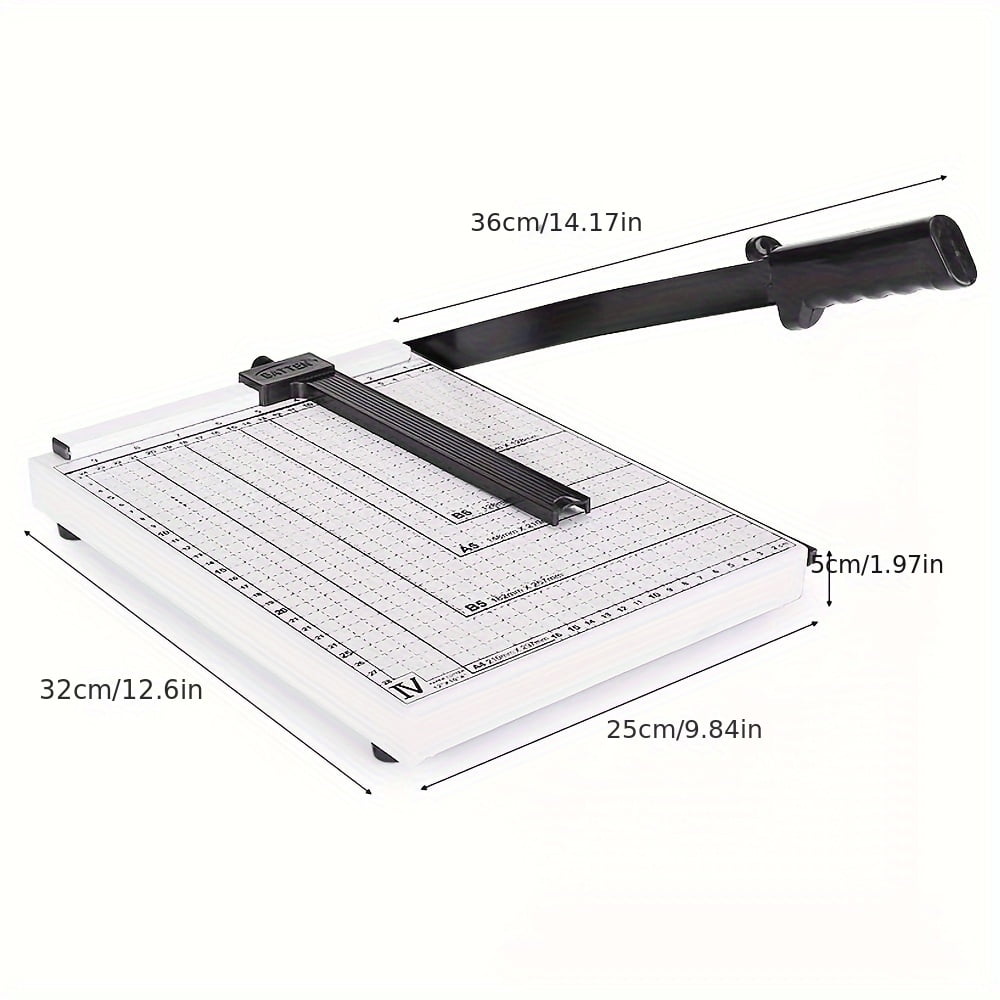 Paper cutter, Office paper cutter, stainless steel knife Photo cutting ...