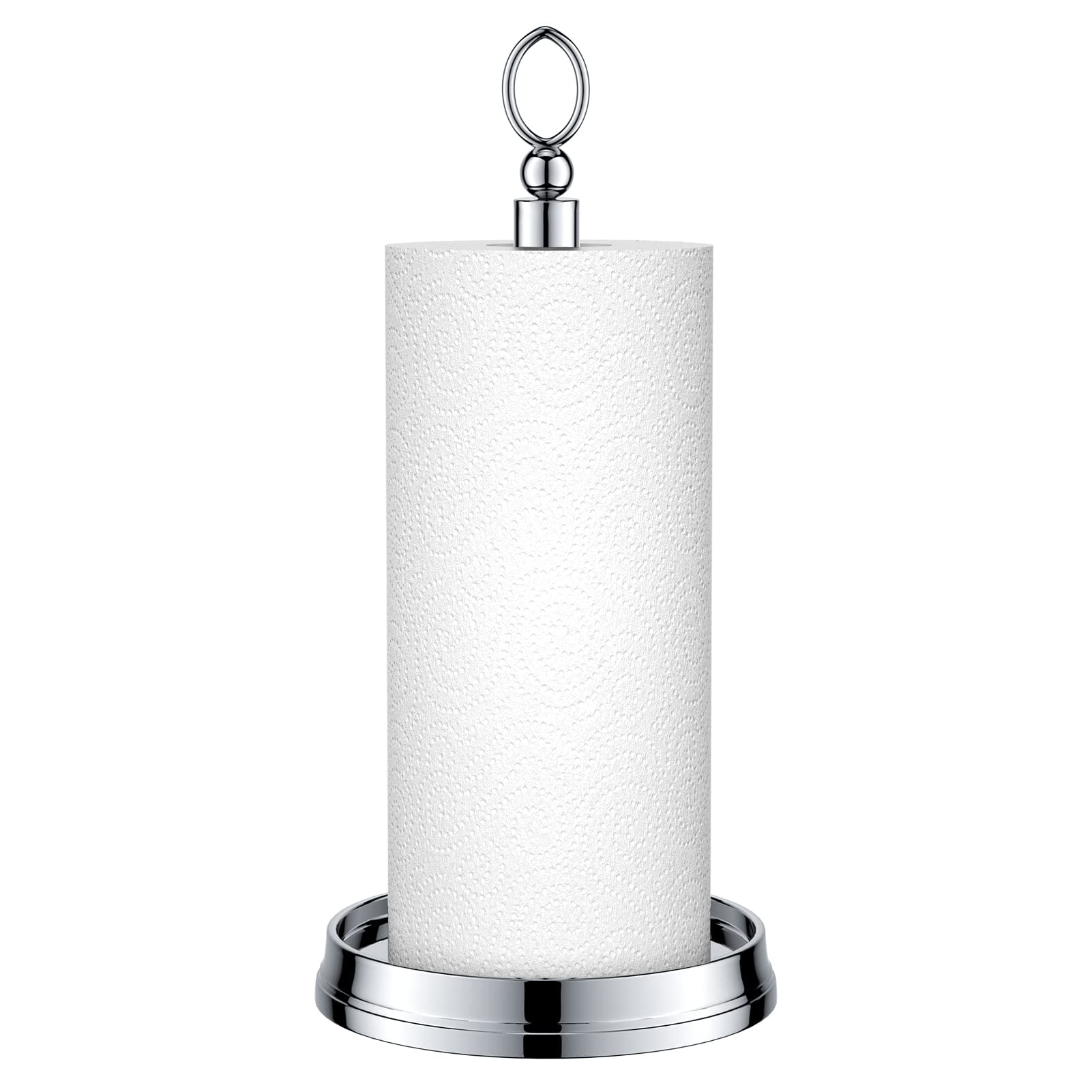 Paper towel holder (heavy weighted base)Steel Paper towel holder ...