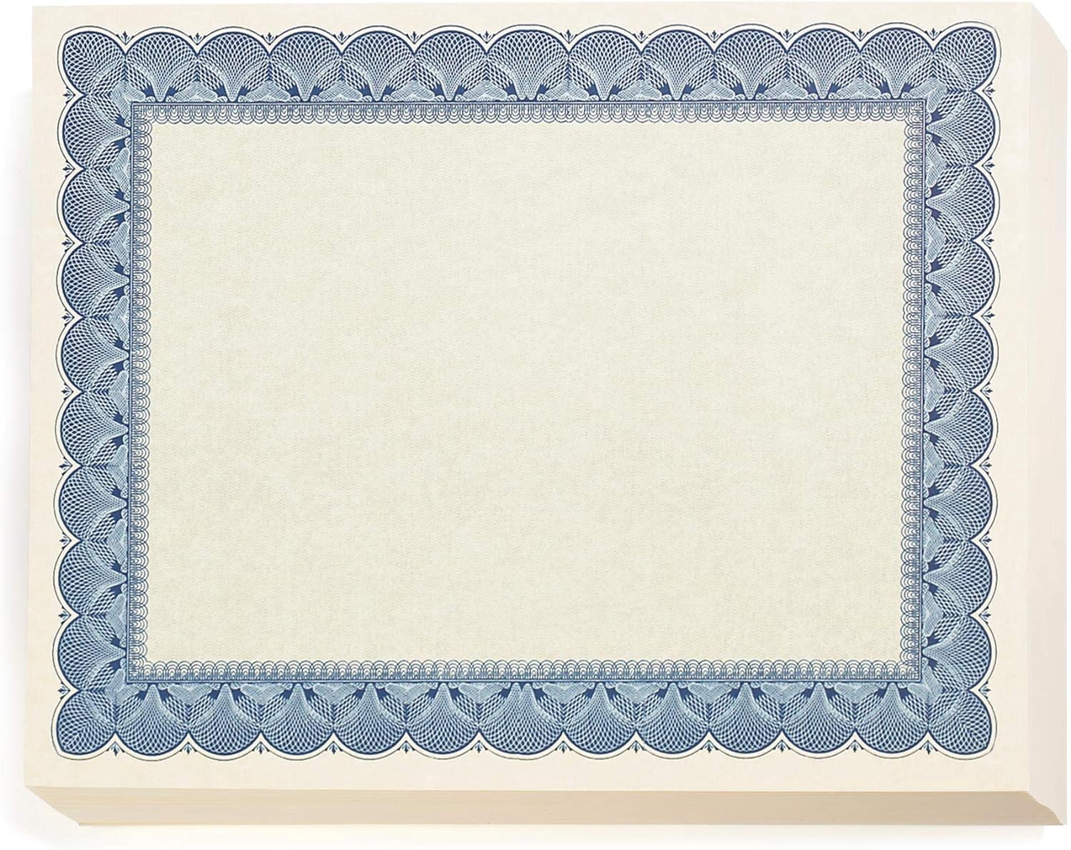 PaperDirect Blue Parchment Traditional Standard Certificates, 8½ x 11 ...