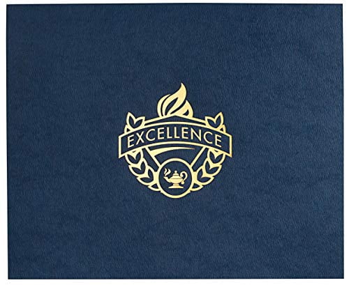 PaperDirect Excellence Certificate Jackets, 9 Inches x 12 Inches Folded ...
