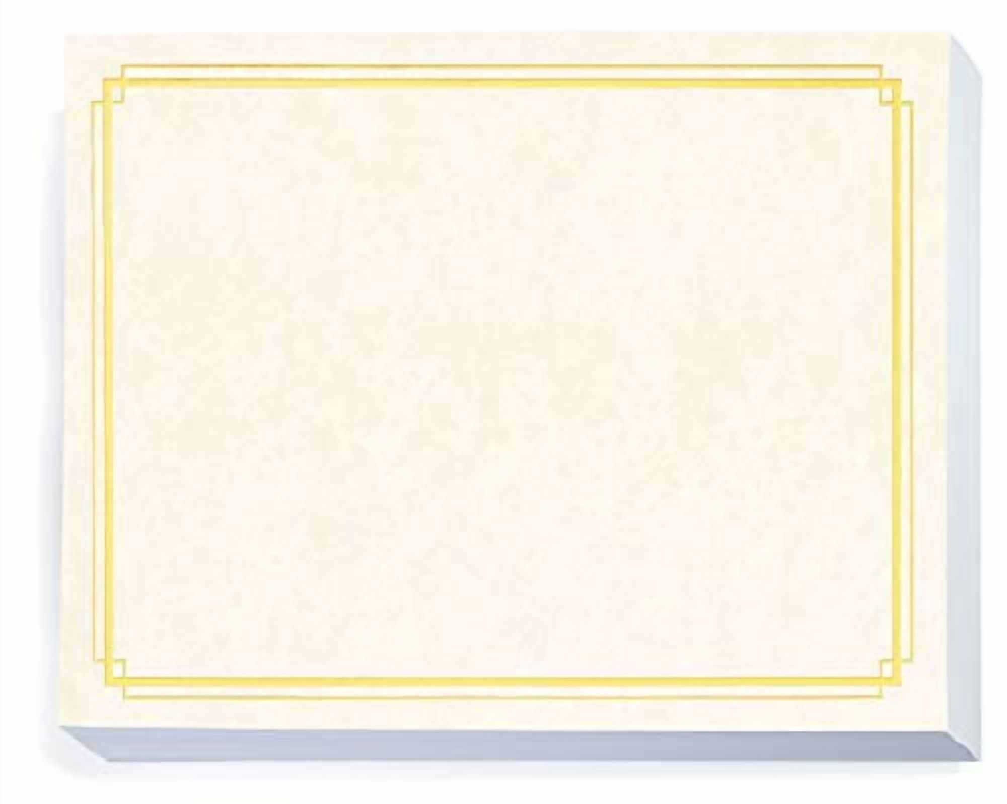 PaperDirect Gold Foil Border Specialty Certificates, 8 1/2 inch x 11 ...