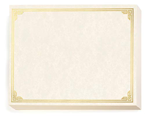 PaperDirect Gold Foil on White Parchment Classic Parchment Specialty ...
