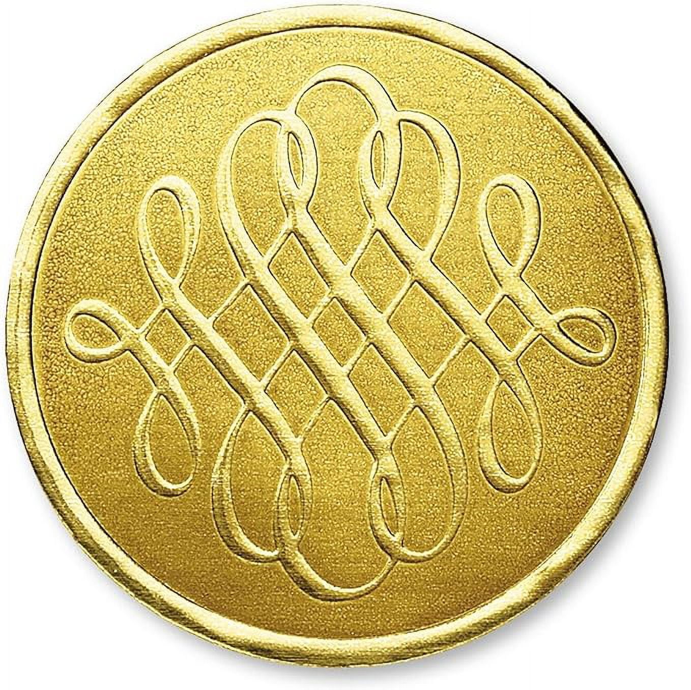 PaperDirect Luxury Swirls Embossed Foil Certificate Seals, 32 Count ...