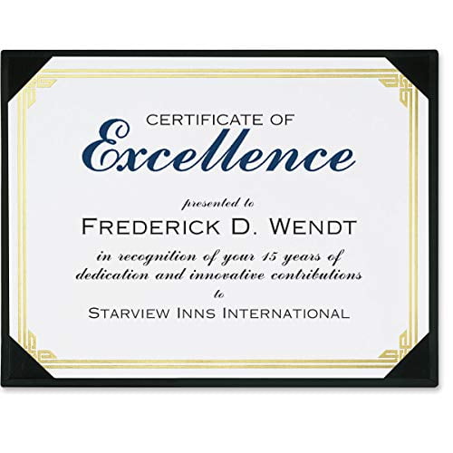 PaperDirect Red Leatherette Award Boards with Acetate Overlay, 9 x 11-½ ...