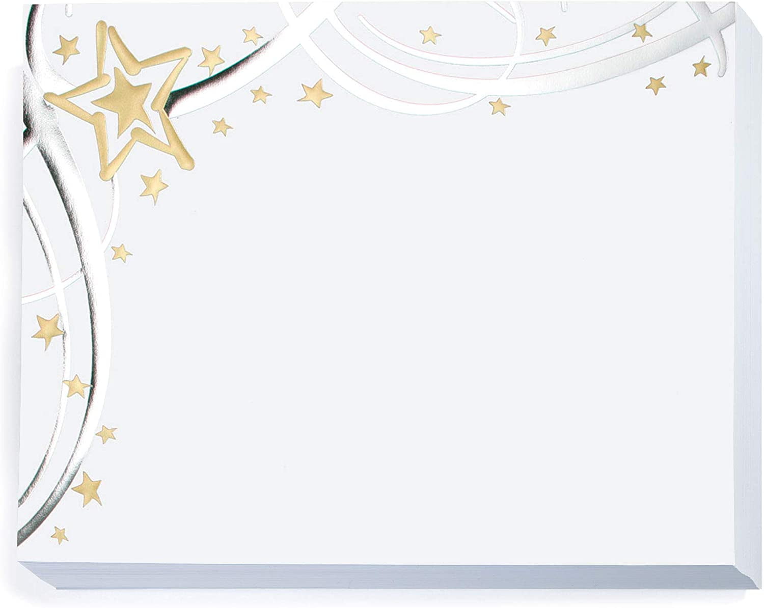 PaperDirect Starlight Specialty Certificates, Silver and Gold Foil ...