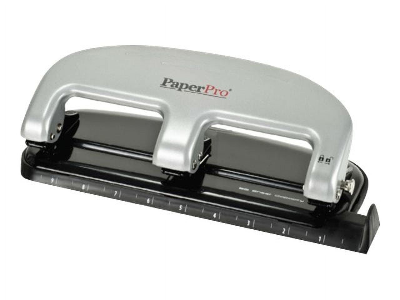 PaperPro ProPunch - Hole punch - 20 sheets - 3 holes - silver - Walmart.com