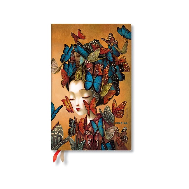 Paperblanks | 2024 Madame Butterfly | Esprit de Lacombe | 18-Month ...
