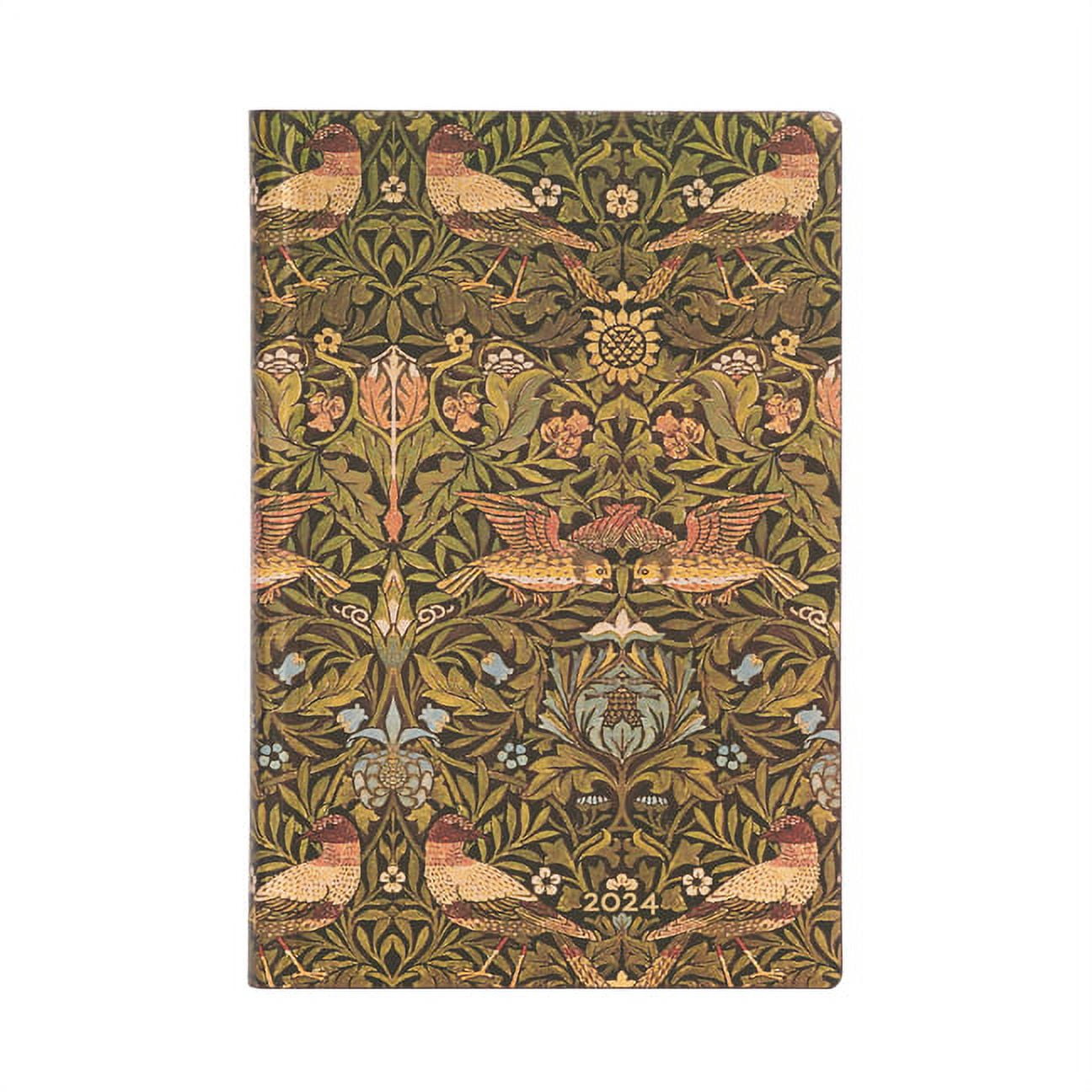 Paperblanks | 2024 Morris Birds | William Morris | 12-Month Flexi ...
