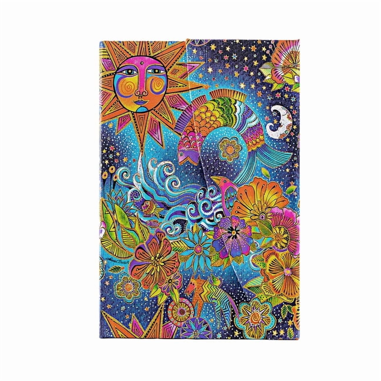 Celestial Magic Mini Lined Hardcover Journal, 176pg, 85gsm, Laurel Burch Collection by ...