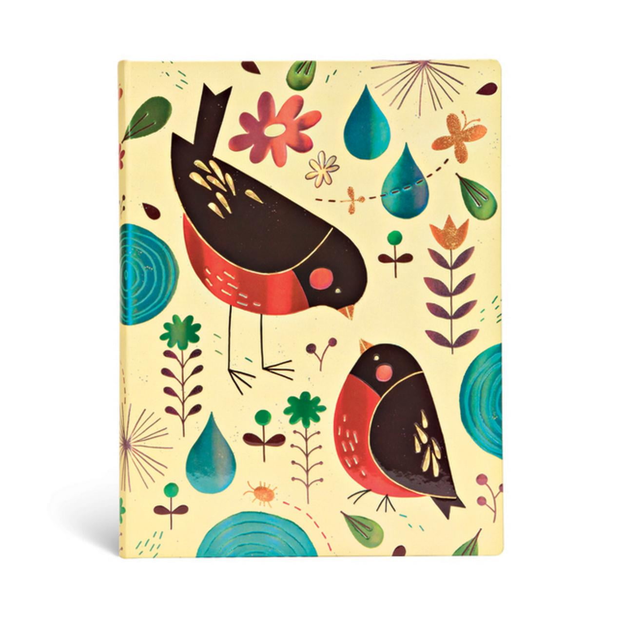 Paperblanks | Mother Robin | Tracy Walker’s Animal Friends | 5-Year ...