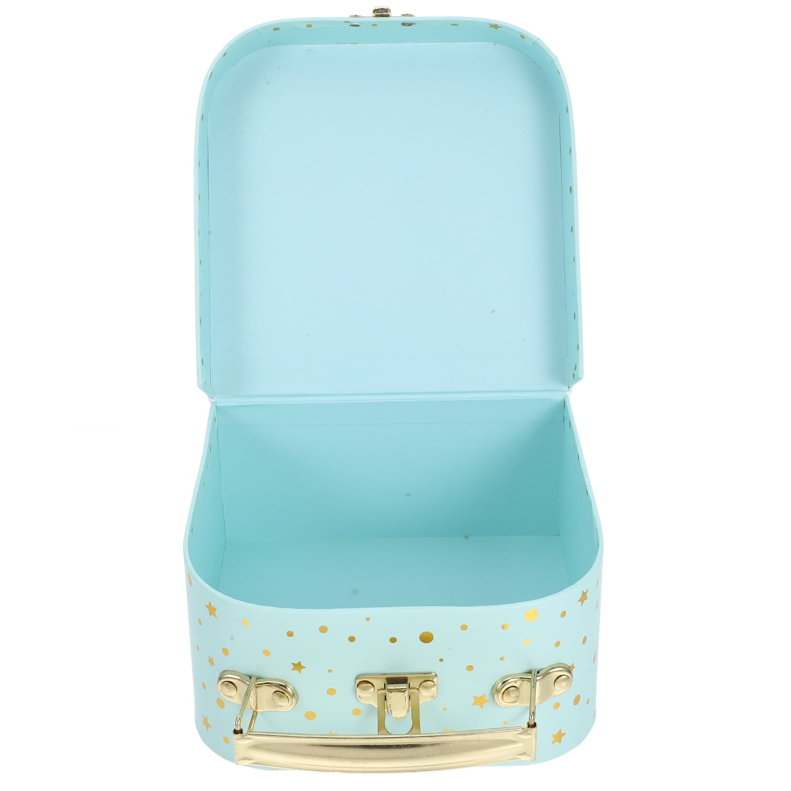 Paperboard Suitcase Multi-Functional Decorative Storage Box with Handle ...