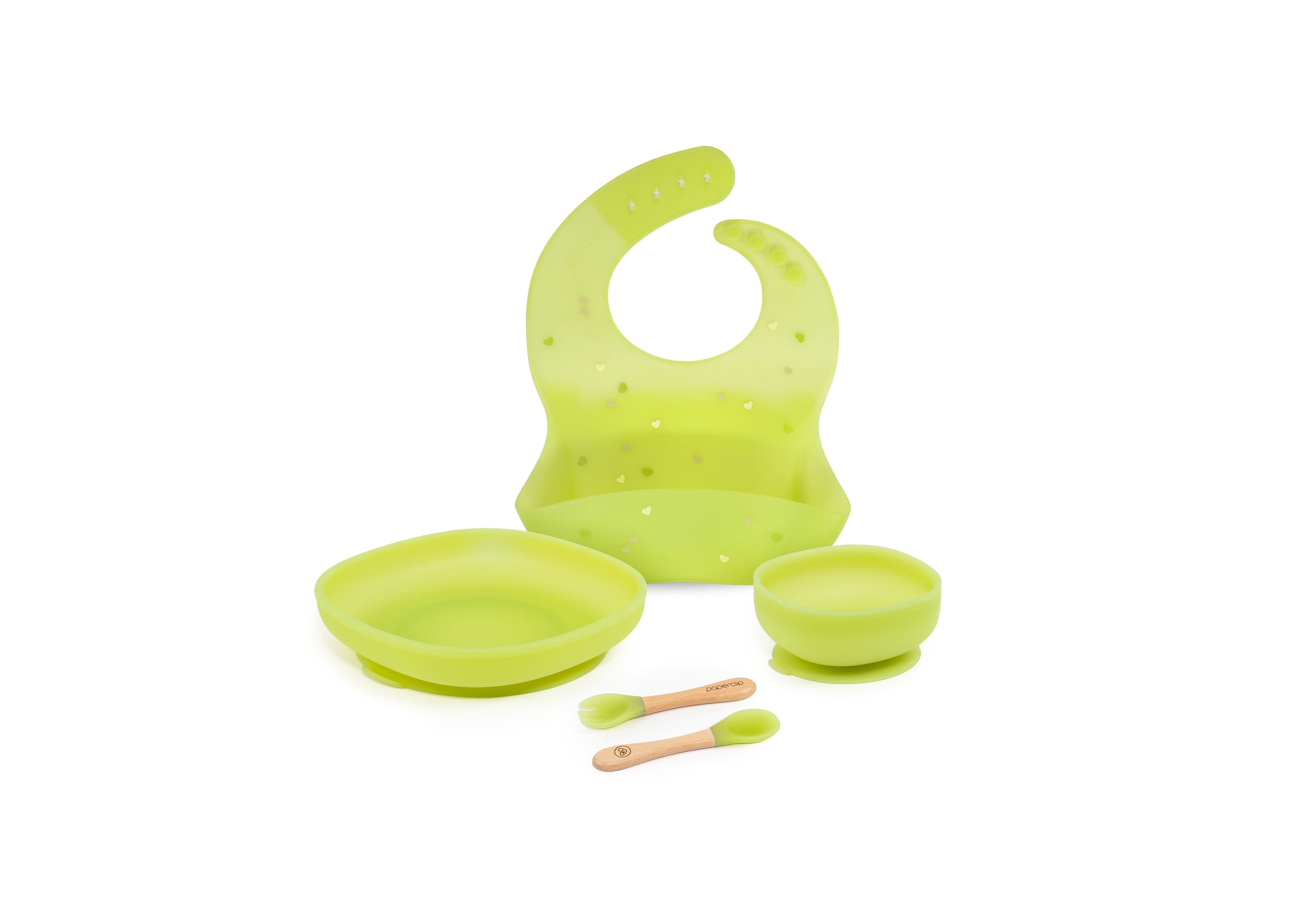 Paperclip Color-Changing Adjustable Tableware Set, 5-Piece, Aurora ...