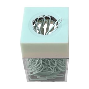Uxcell Magnetic Paper Clip Holder, Large Capacity Paper Clip Organizer ...