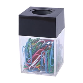 Uxcell Magnetic Paper Clip Holder, Large Capacity Paper Clip Organizer ...