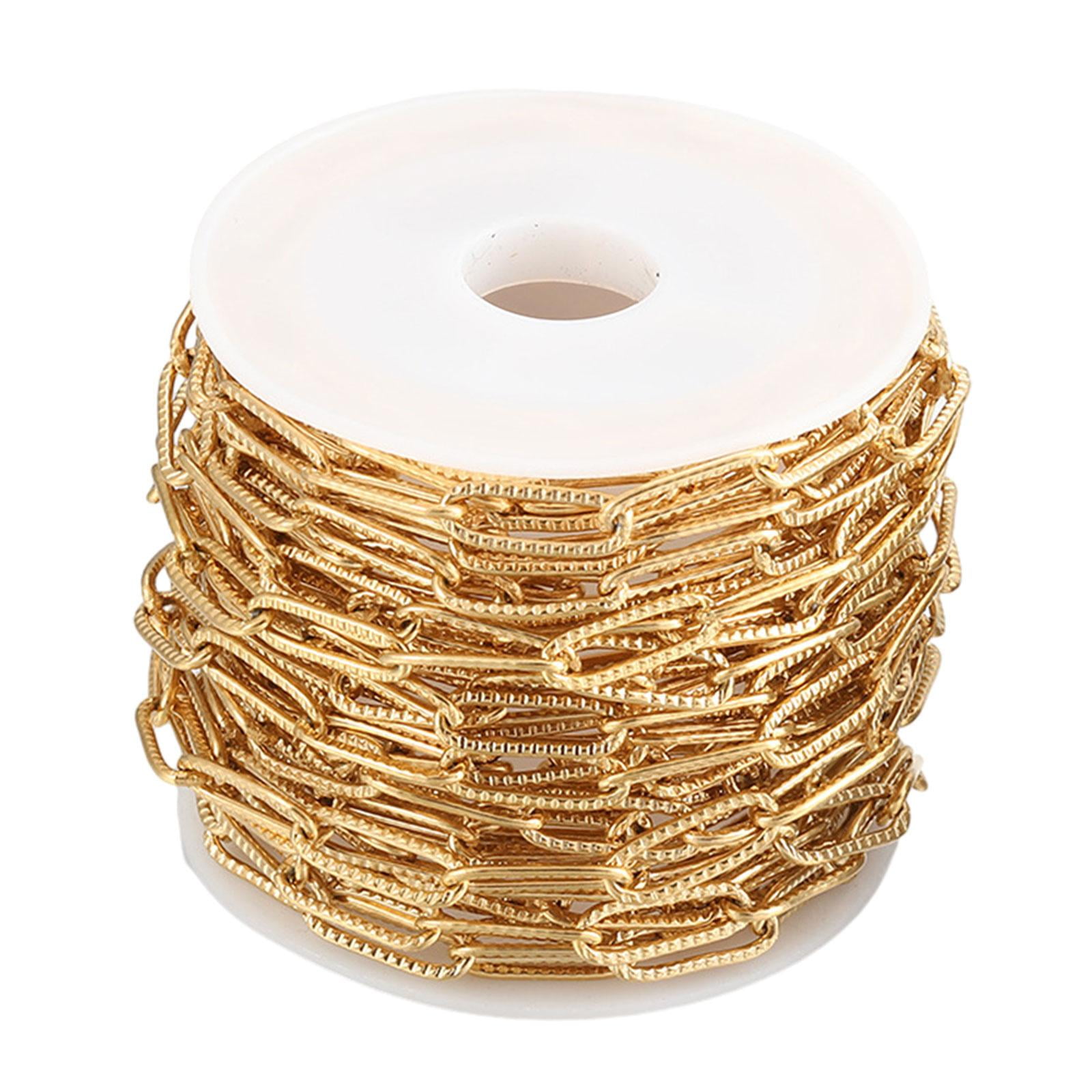 Paperclip Link Chain Flat for Jewelry Making for Handmaded Jewelry ...