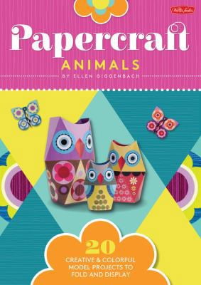 Pre-Owned Papercraft Animals: 20 Creative & Colorful Model Projects to ...