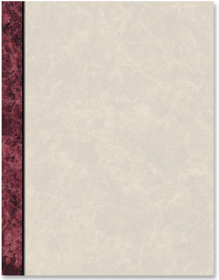 Paperdirect Axiom Theme Paper Stationery, Border Paper, Letterhead 8.5 ...