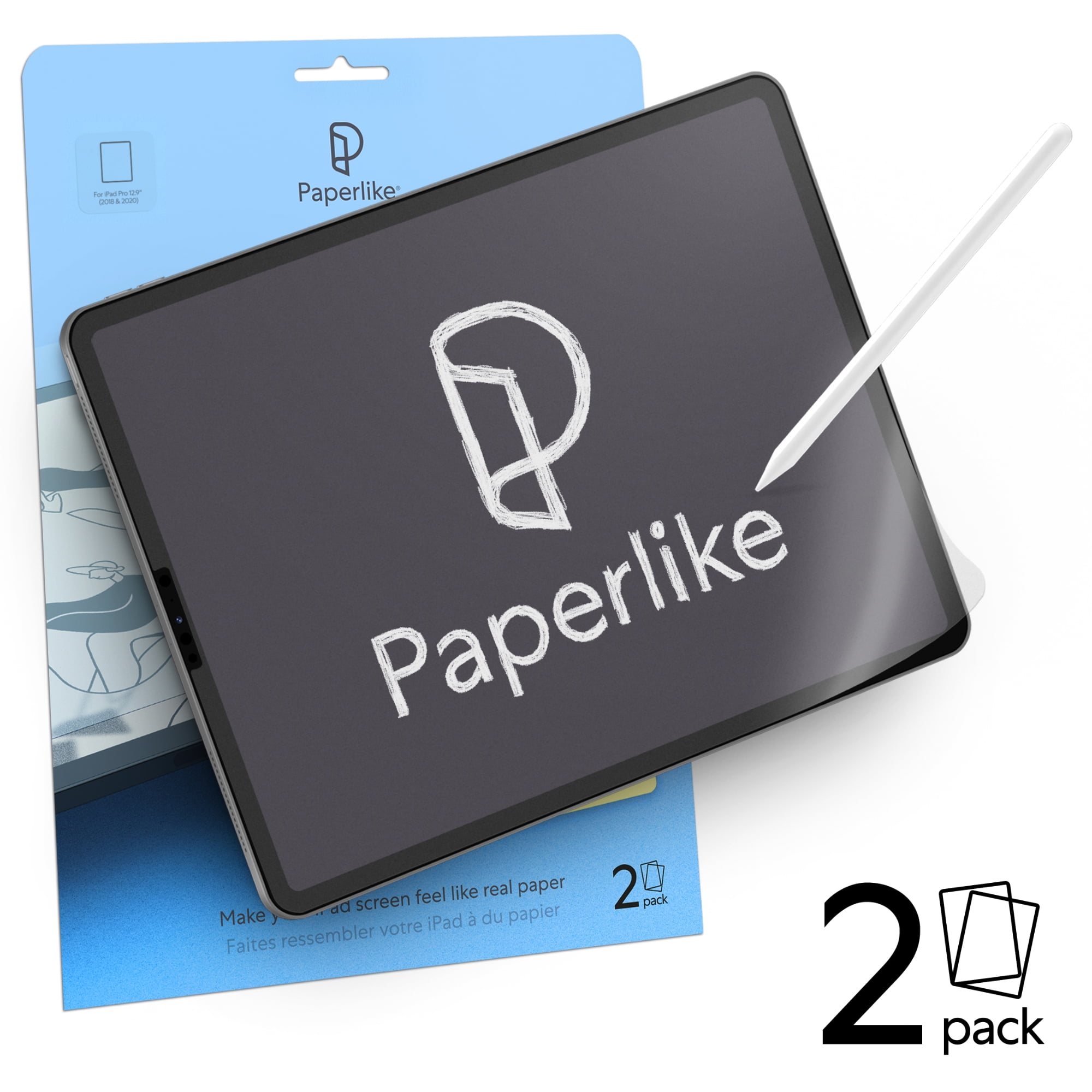 Paperlike iPad Screen Protector 10.9 Inch 10th Gen 2022, 2-pack, Anti ...
