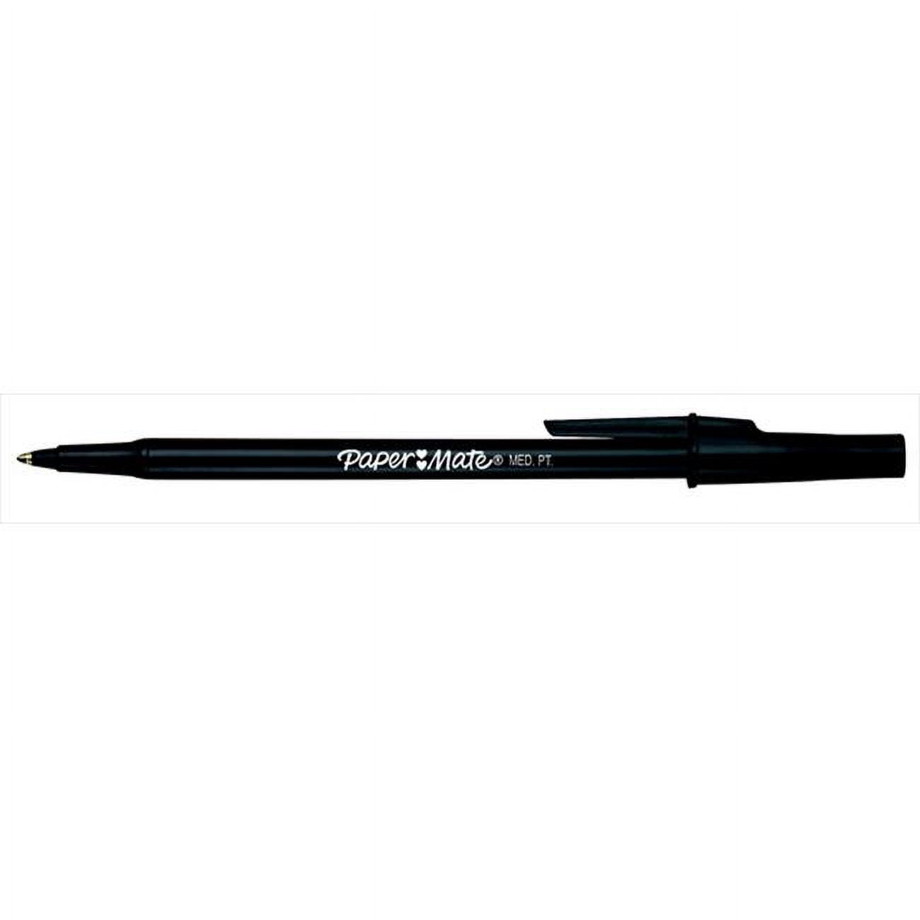 Papermate 027352 Write Brothers Ballpoint Stick Pen, Fine Tip, Blue Ink ...