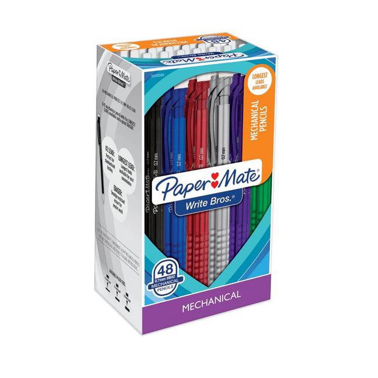 Papermate 2338718 Assorted Color Papermate 48 Count Mechanical Pencils ...