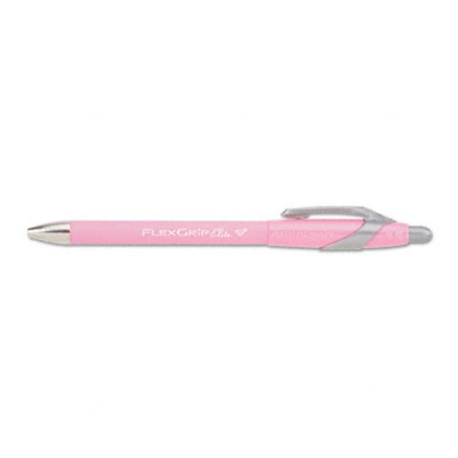Papermate FlexGrip Elite Special Edition Pink Ribbon Pen - Pink Barrel ...