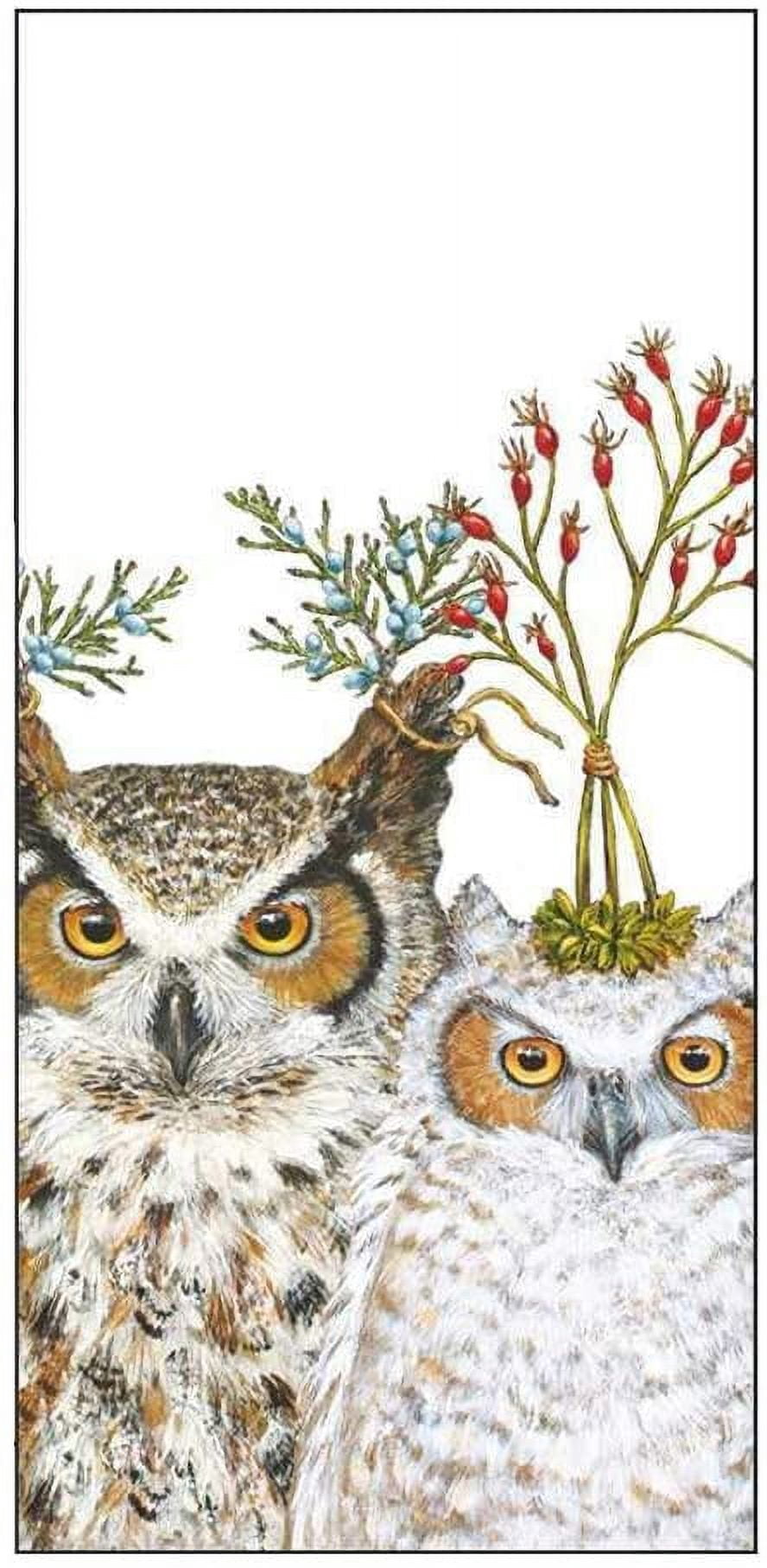 Paperproducts Design Holiday Hoot Guest Towel, Vicki Sawyer, 15 ...