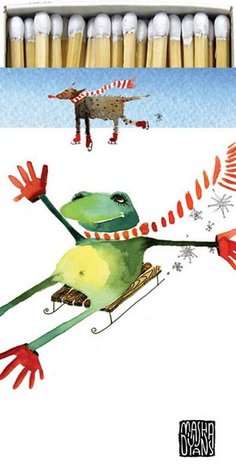 Paperproducts Design - Match Box Set of 2 - Frog On Sled - Walmart.com