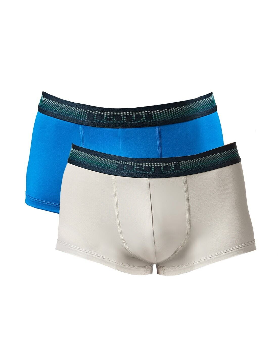 Papi 2-Pack Brazilian Trunk Underwear - UMPA107 (Quiet Gray/Skydiver, S) - Walmart.com