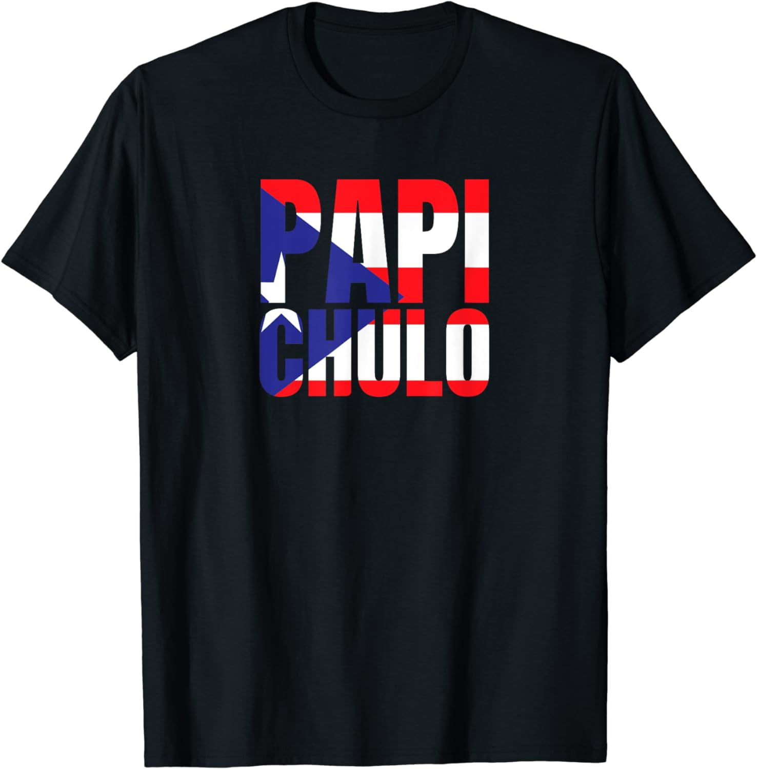 Papi Chulo Puerto Rico Flag Boricua Gift Cotton T-Shirt - Walmart.com