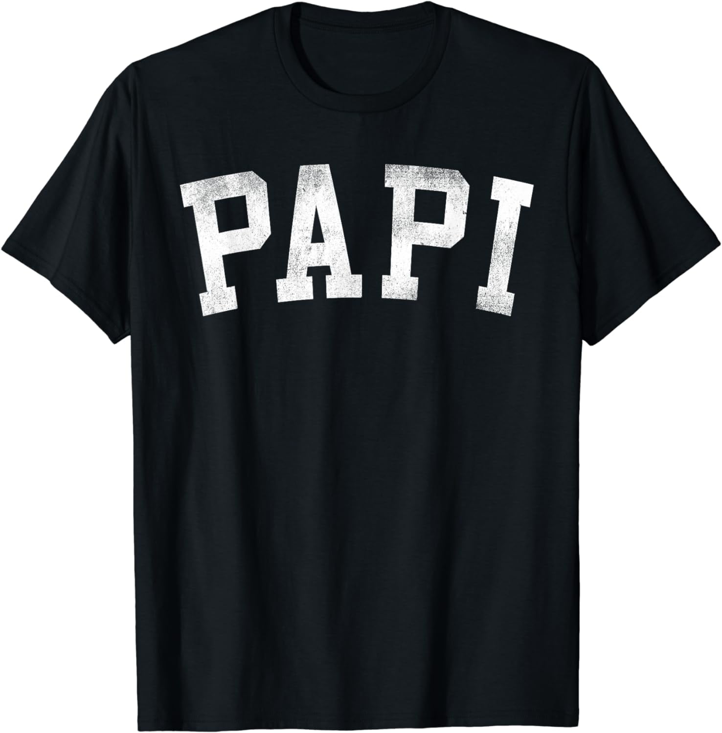 Papi - Classic Bold Font Father's Day Papi T-Shirt - Walmart.com