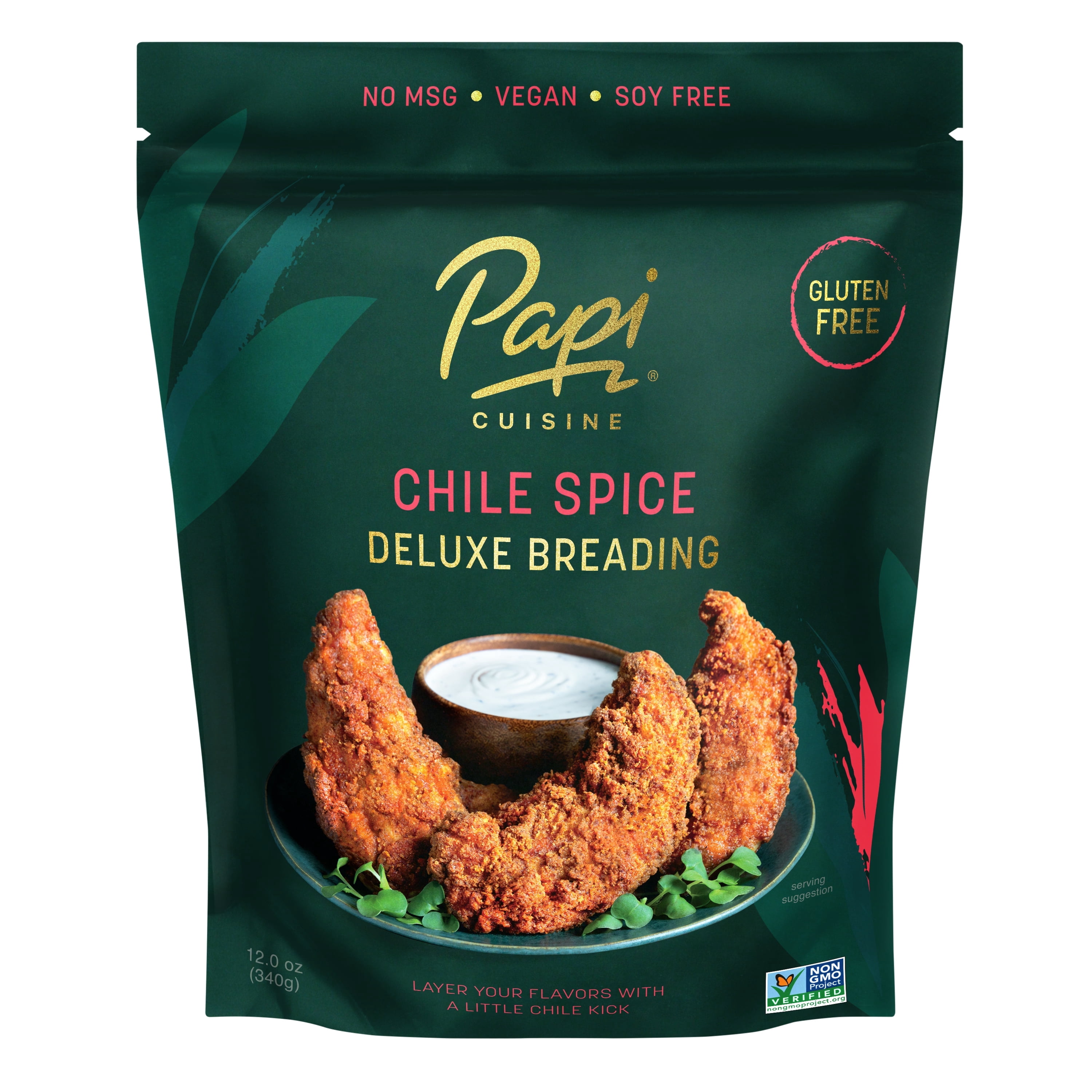 Papi Cuisine Chile Spice Deluxe Breading, 12 oz Pouch - Walmart.com