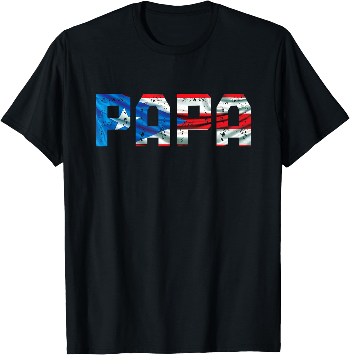 Papi Puerto Rico Flag Father's Day Patriotic Puerto Rican T-Shirt ...