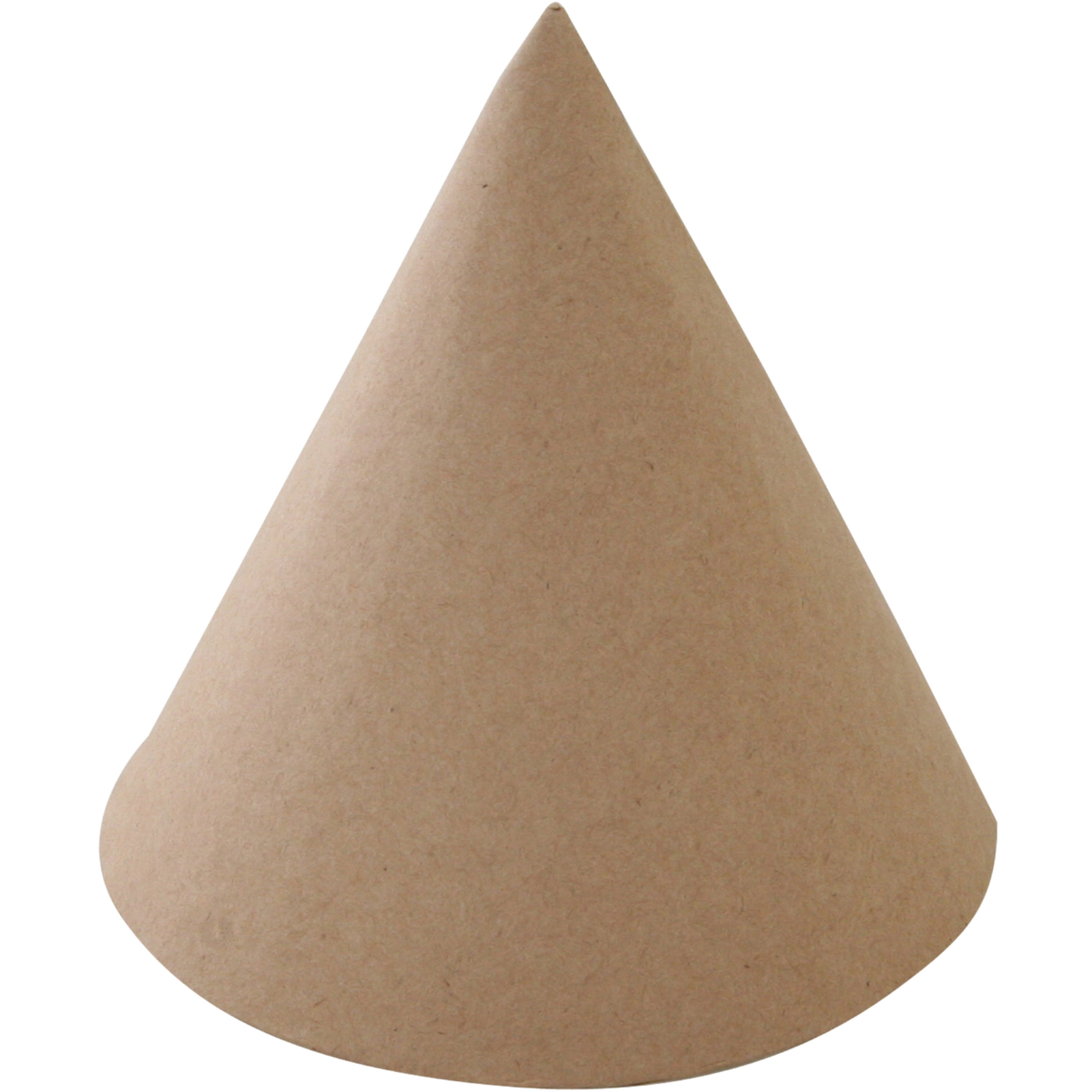 Papier Mache Geometrical Shape, Cone, 5" - Walmart.com
