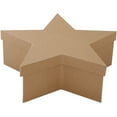 Papier Mache Star Box, Extra-Large, 11.7" - Walmart.com