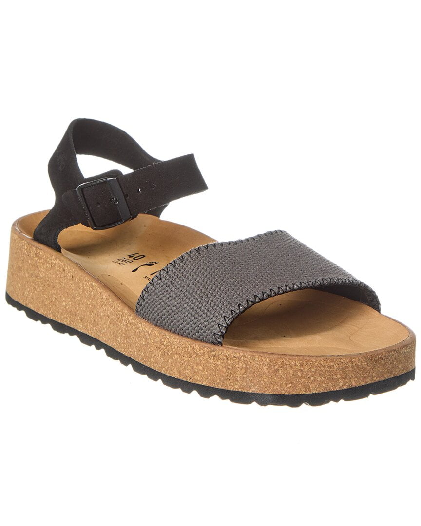 Papillio by Birkenstock Glenda Suede Sandal, 38, Grey Papillio by Birkenstock Glenda Suede Sandal, 38, Grey