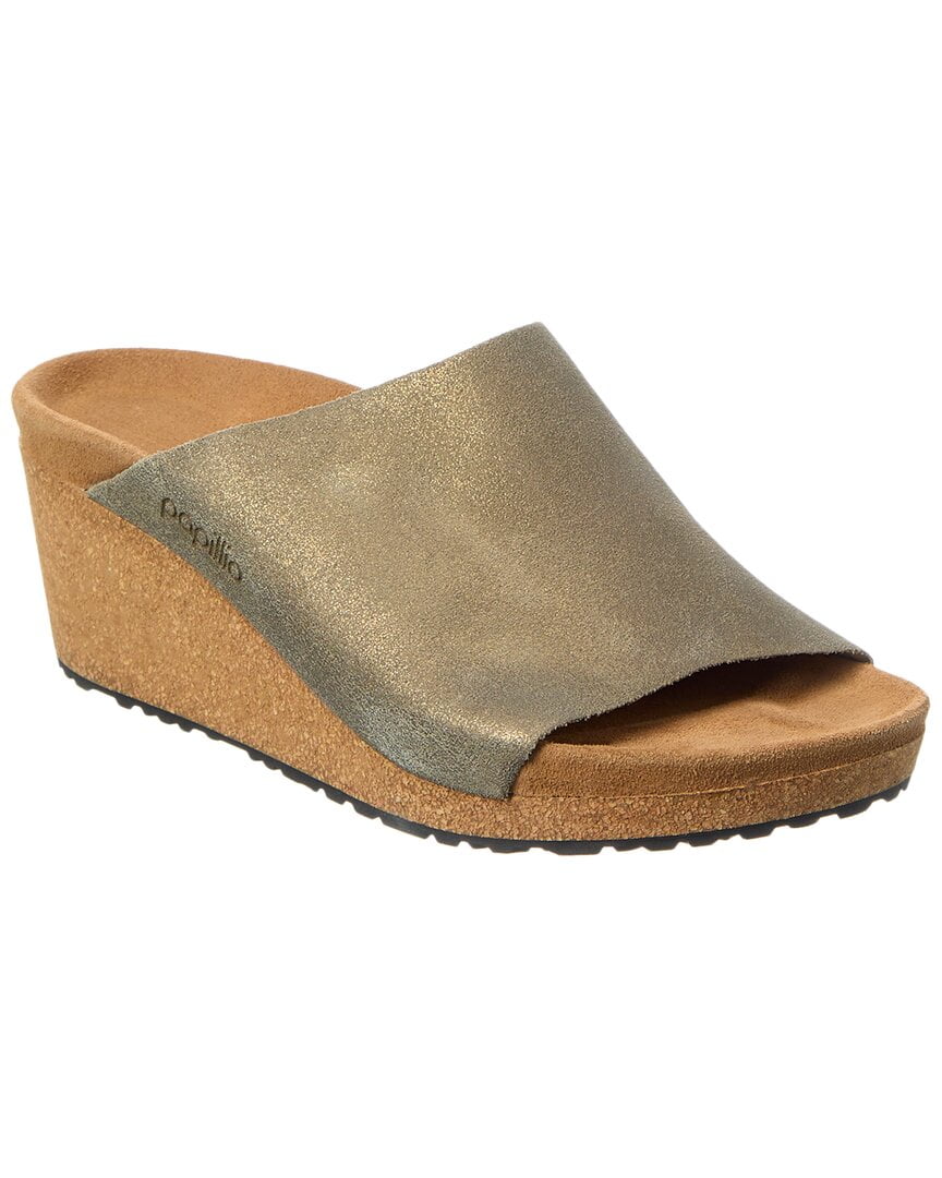 Papillio by Birkenstock Namica Narrow Suede Wedge Sandal, 41, Grey ...