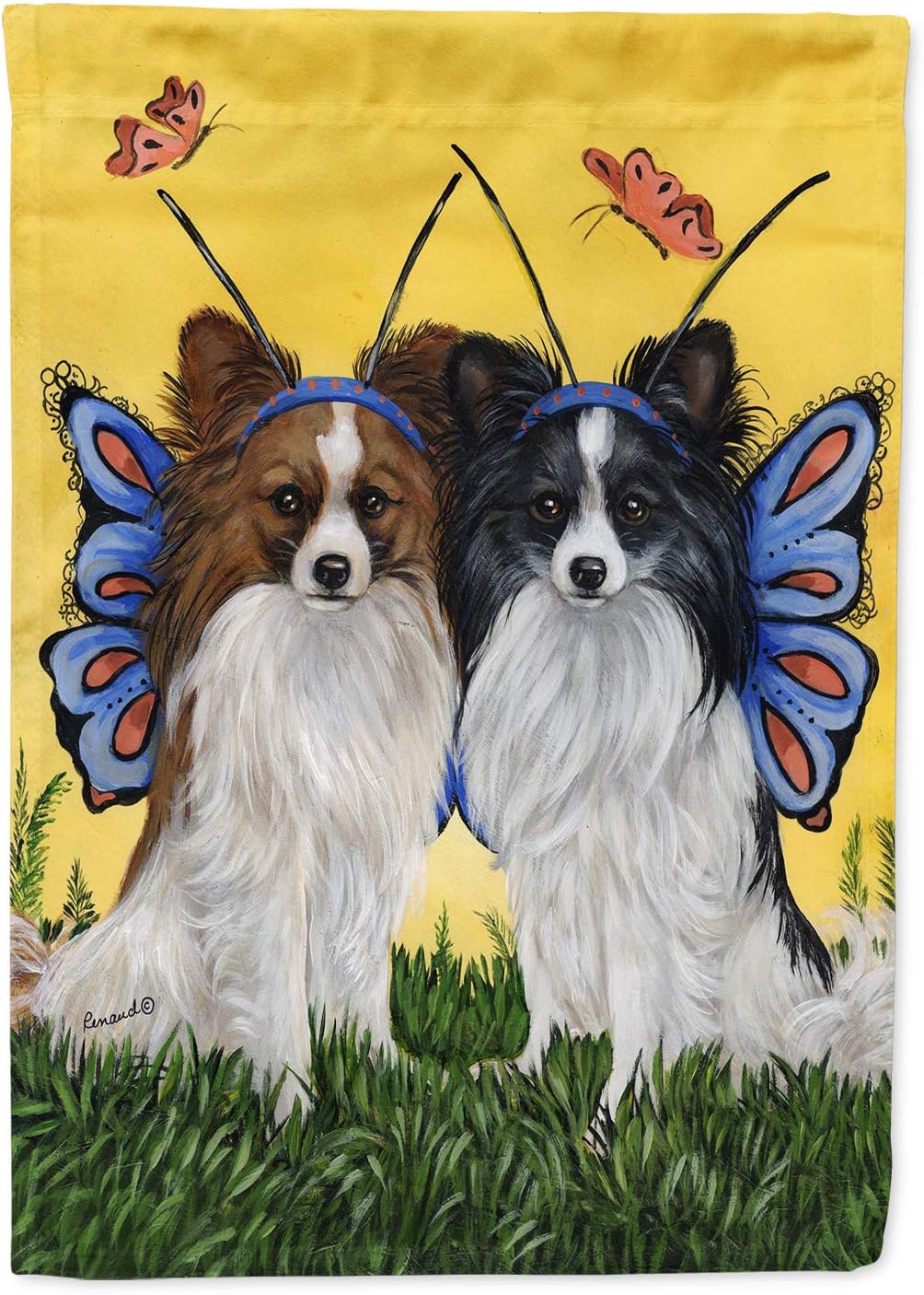 Papillon Butterflies Garden Flag Mailbox Flag Decorative Yard Flag ...